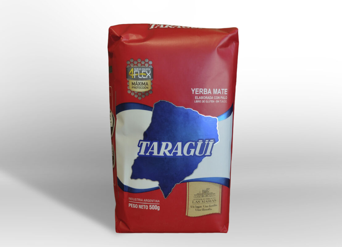 Yerba Mate Taragui – Elaborada Con Palo 500G – Erva Mate BR